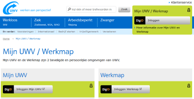MijnUWV inloggen | DigiD inloggen.nl
